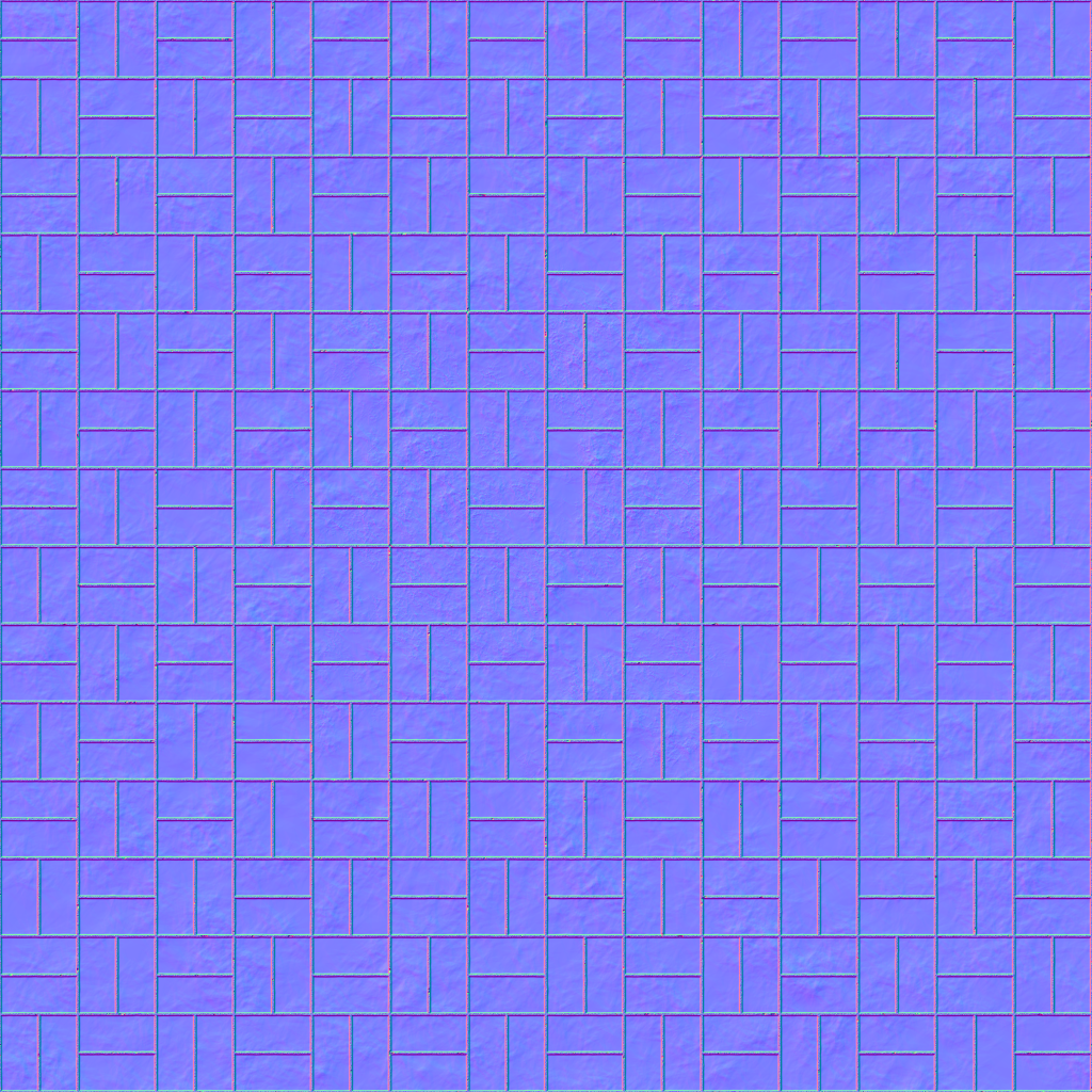 Basket Weave Tiles 01 | Free PBR texture from cgbookcase.com