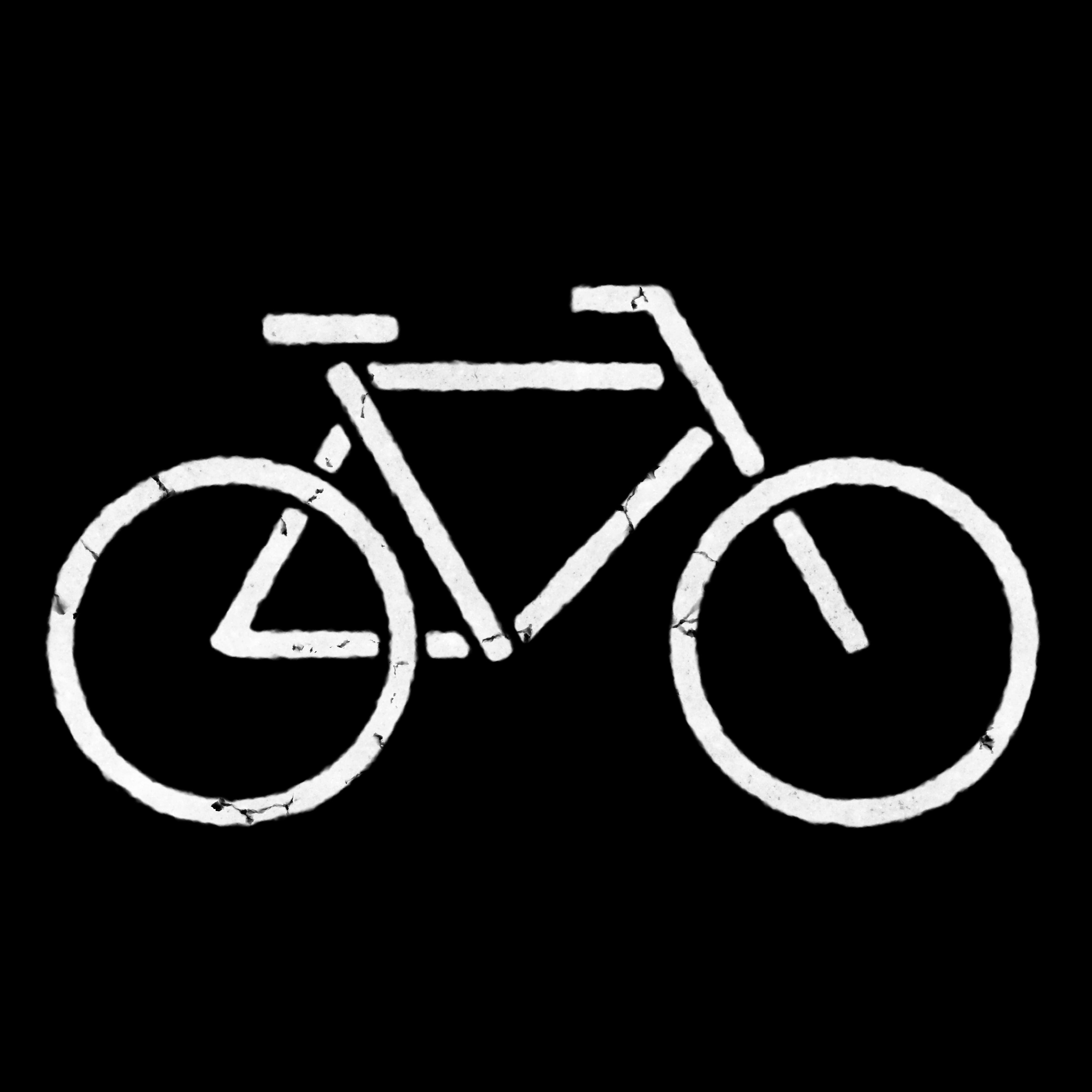 Bike Road Marking 01 | Free PBR texture from cgbookcase.com