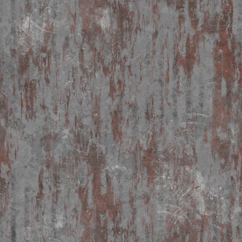Rusty Corrugated Metal Panel 02 | Free PBR texture from cgbookcase.com