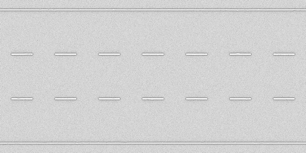 Three Lane Road Clean 01 | Free PBR texture from cgbookcase.com