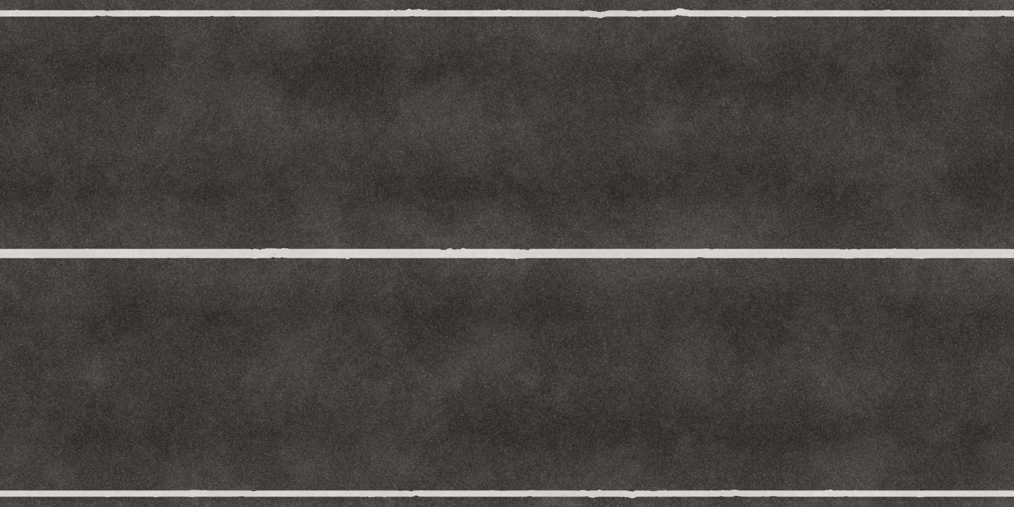 Two Lane Solid Line Road Clean 01 | Free PBR texture from cgbookcase.com